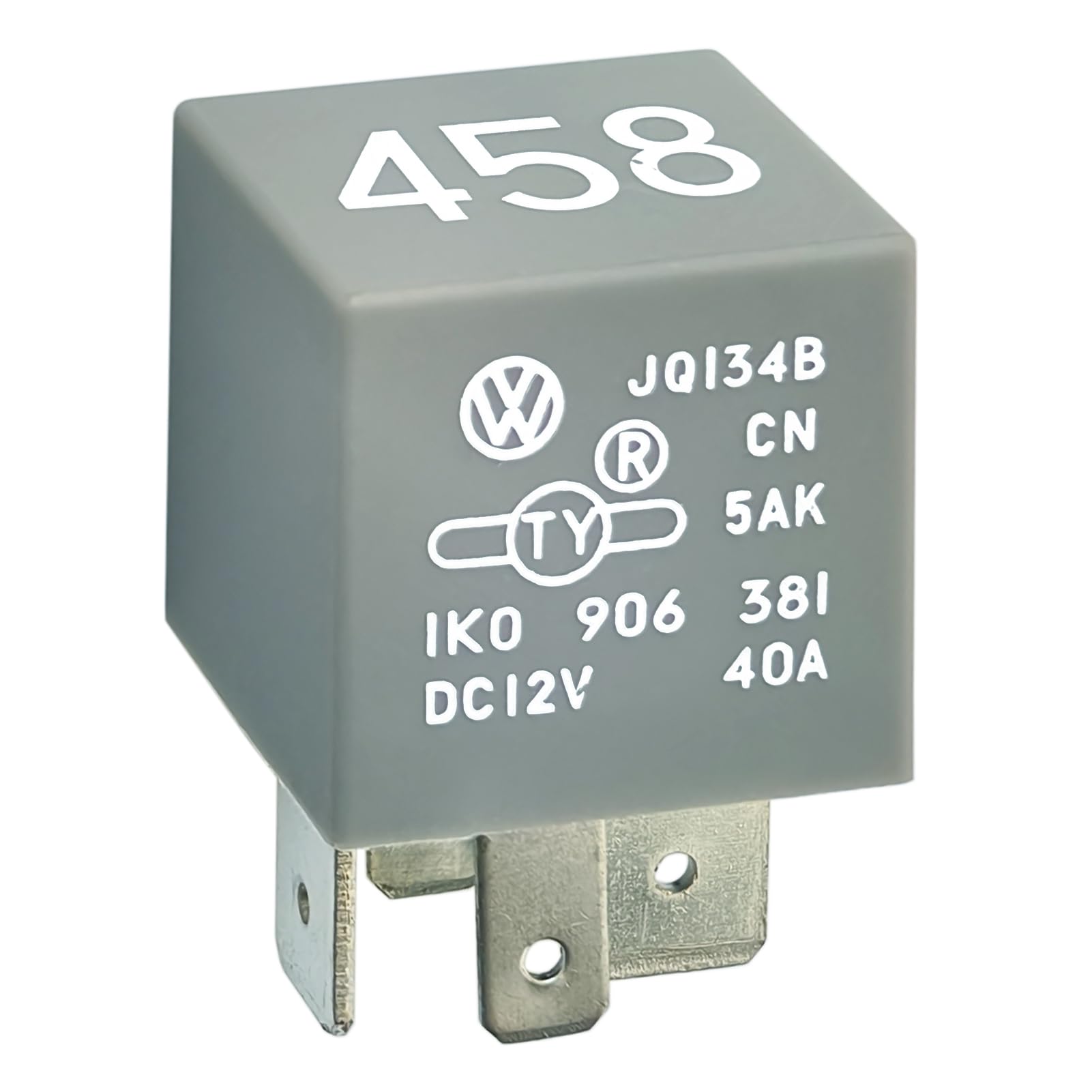 Snapklik.com : 1K0906381#458 12VDC 40A 5Pins Automotive Relay For VW ...