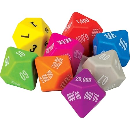 Amazon.com: Learning Resources Place Value Disks, Early Math Skills ...