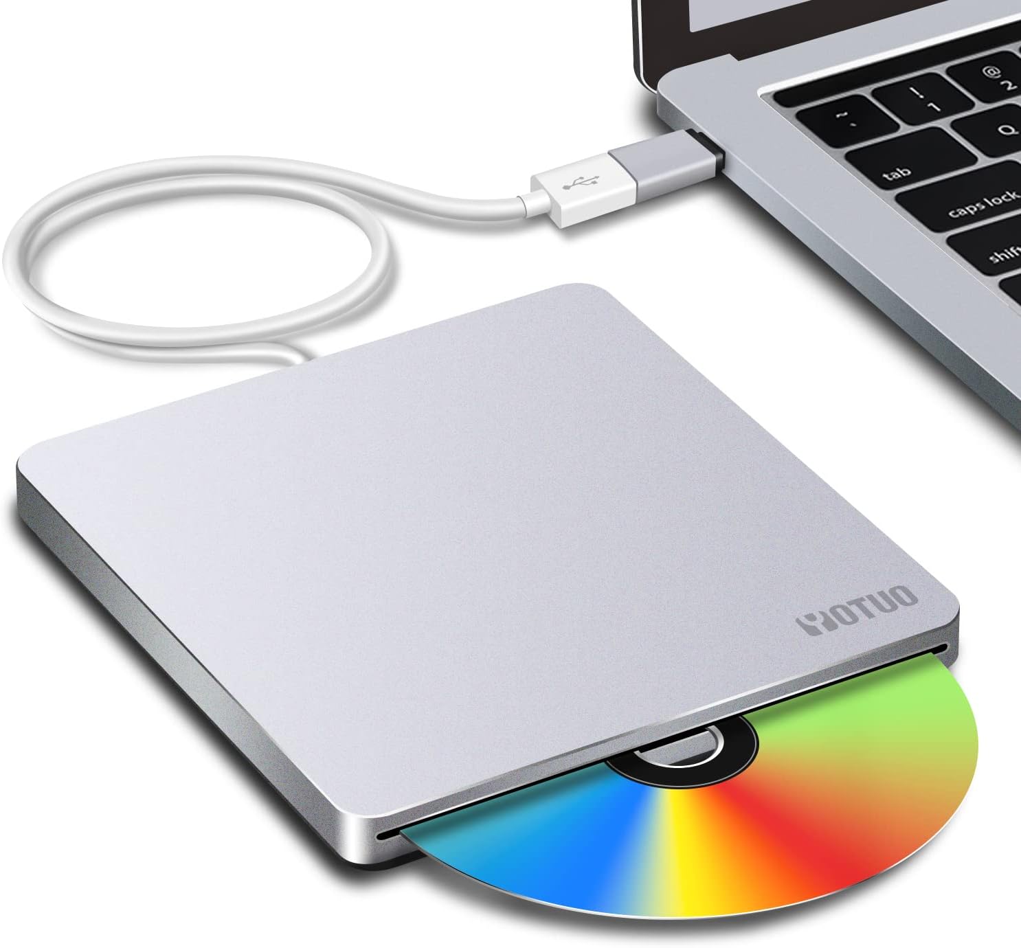 Amazon.com: YOTUO External DVD Drive for USB 3.0 Type C, Portable DVD ...