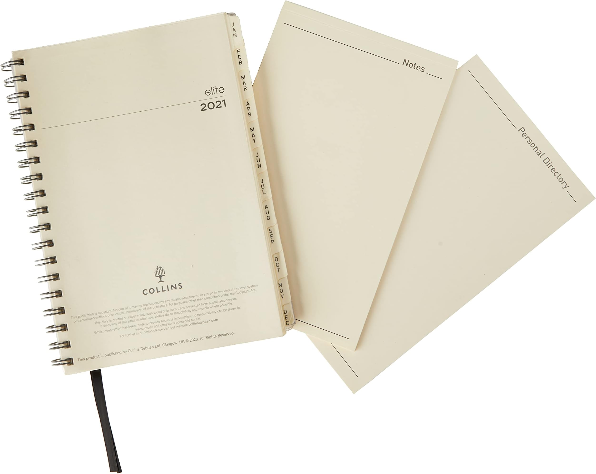 Collins Elite Pocket Week to View with Appointments - Refill 2023 Diary ...