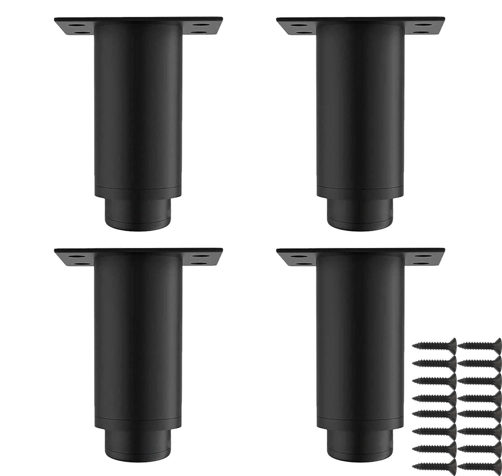 Alqpopg Metal Furniture Legs 4 Inch Sofa Replacement Legs Set of 4 ...