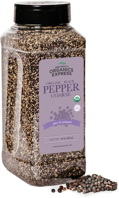 Amazon.com : Rani Black Pepper Coarse Ground 28 Mesh (Table Grind ...