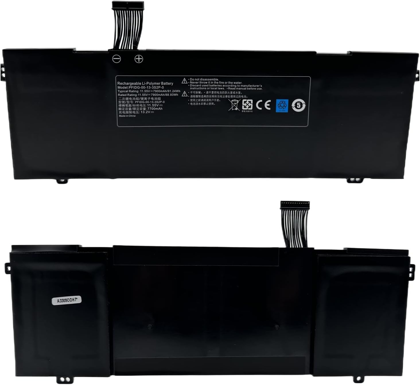 Amazon.com: Yafda PFIDG-00-13-3S2P-0 New Laptop Battery Replacement for ...