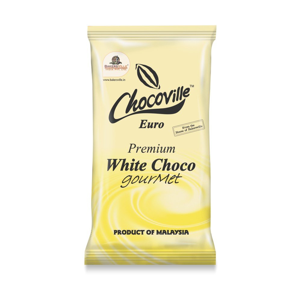 Chocoville Euro Premium White Choco, 1kg, 1000 g : Amazon.in: Grocery ...