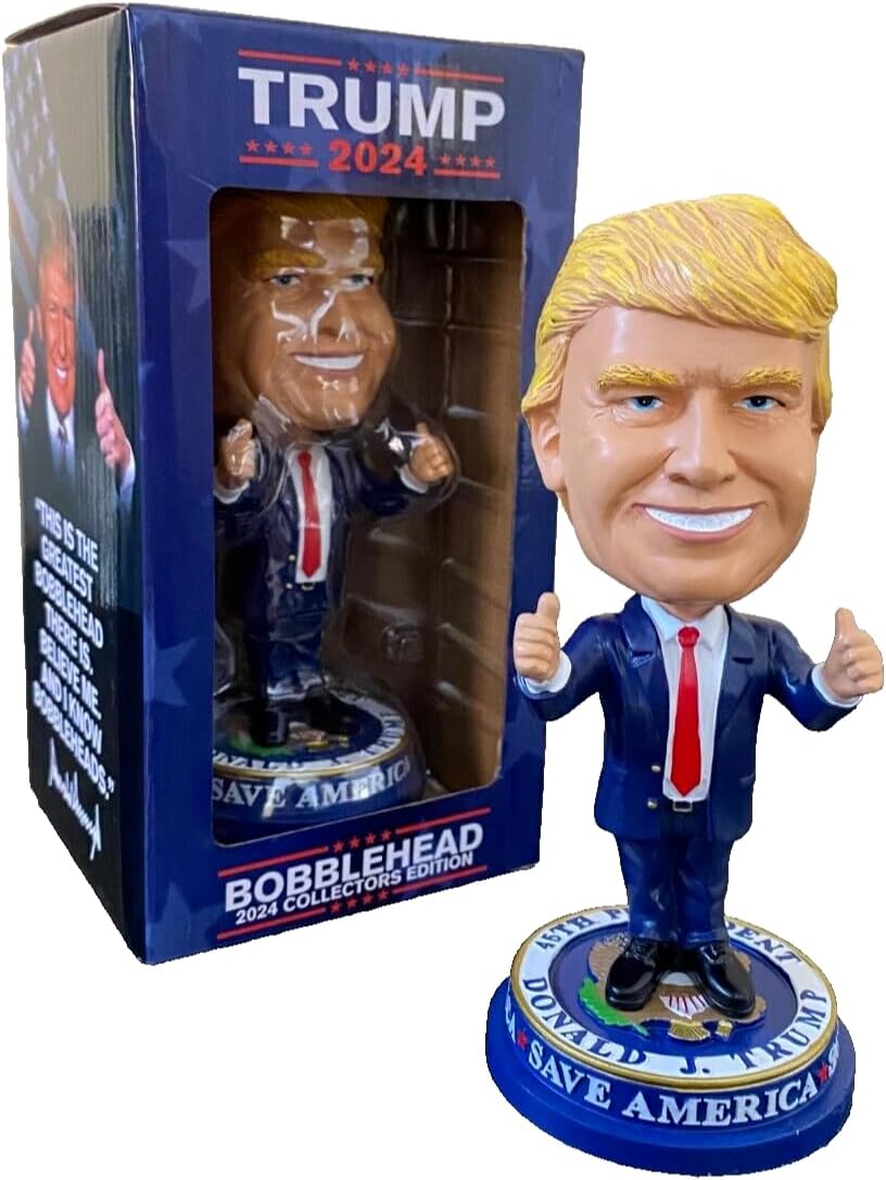 Amazon.com: Generic Trump 2024 Bobblehead - 'Save America' Collector's ...