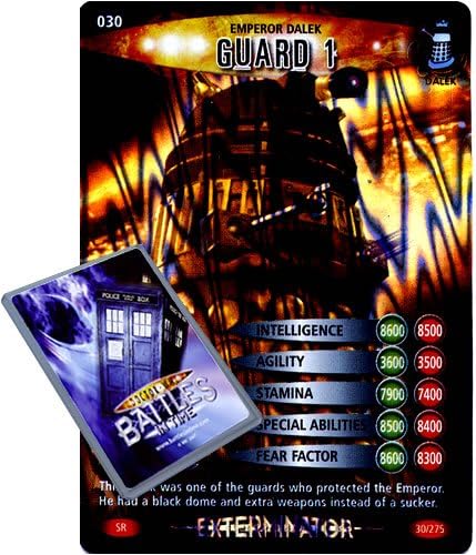 Doctor Who - Single Card : Exterminator 030 Emperor Dalek Guard 1 Dr ...