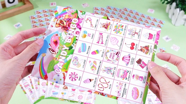 Candyland Bingo Cards Printable Candy Bingo | TPT