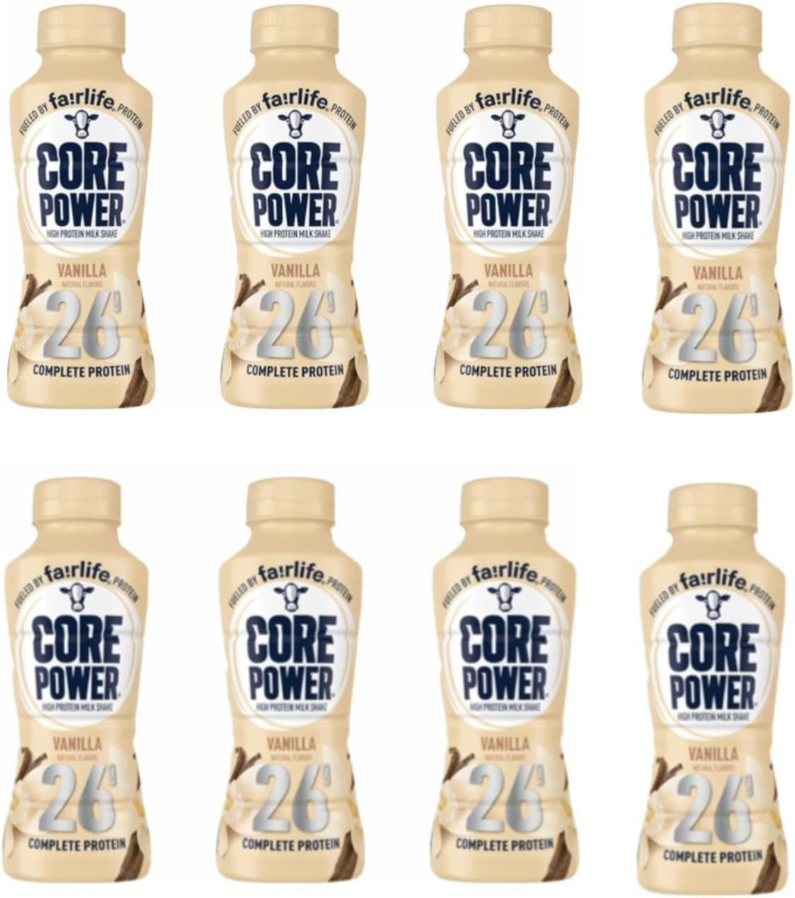 Amazon.com: Fair Life, CorePower, 26 Gram Protein Shakes, Vanilla 8 ...
