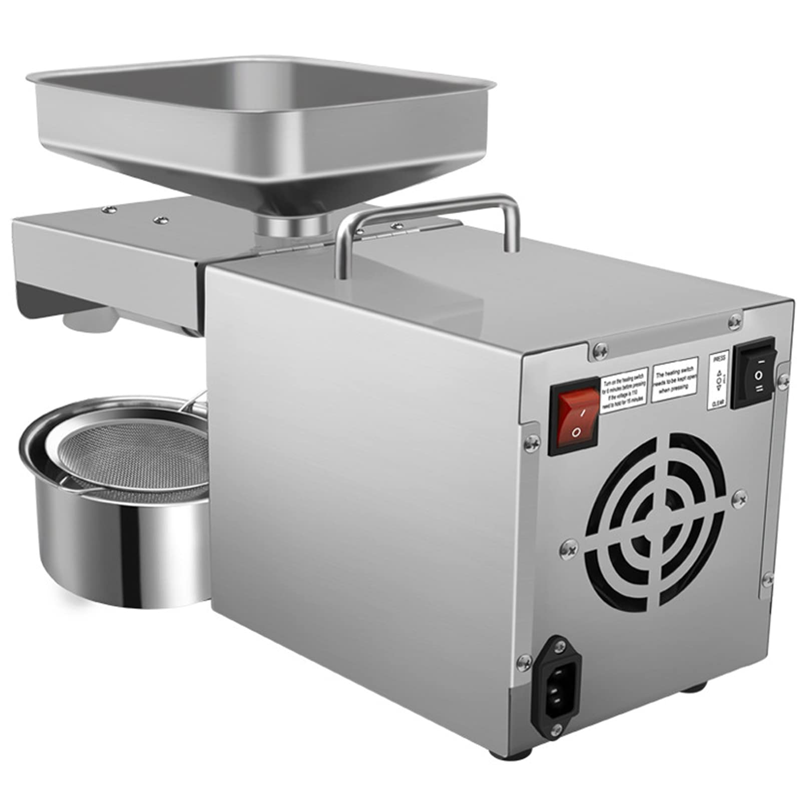 フルオート ミニ オイルプレス 家族インテリジェント ホット＆コールド