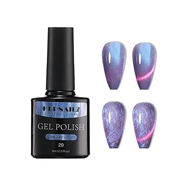 Amazon.com : HEPNAILZ Shell Thread Gel Nail Polish Cat Eye Pearl Gel ...