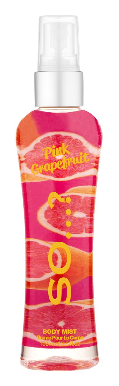 Amazon.com : So…? Pink Grapefruit Body Mist Citrus, Fruity Body Spray ...
