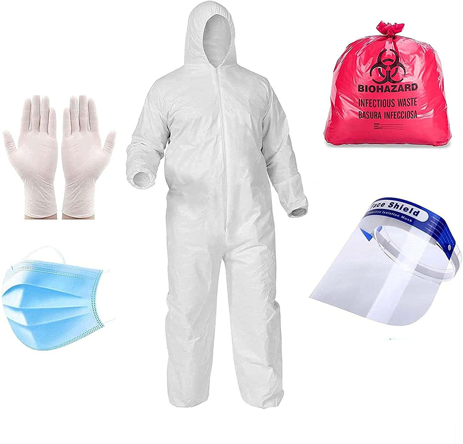 Buy IRMAO® PPE kit Medical Personal Protective Equipment ki SITRA & CE ...