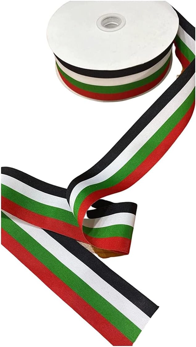 Sadeqeen Multi-Purpose Beautiful Solid Ribbon Roll For UAE National Day ...