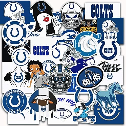 Amazon.com: SUNSAIL 35 PCS Kansas City Stickers Decal for Chiefs ...