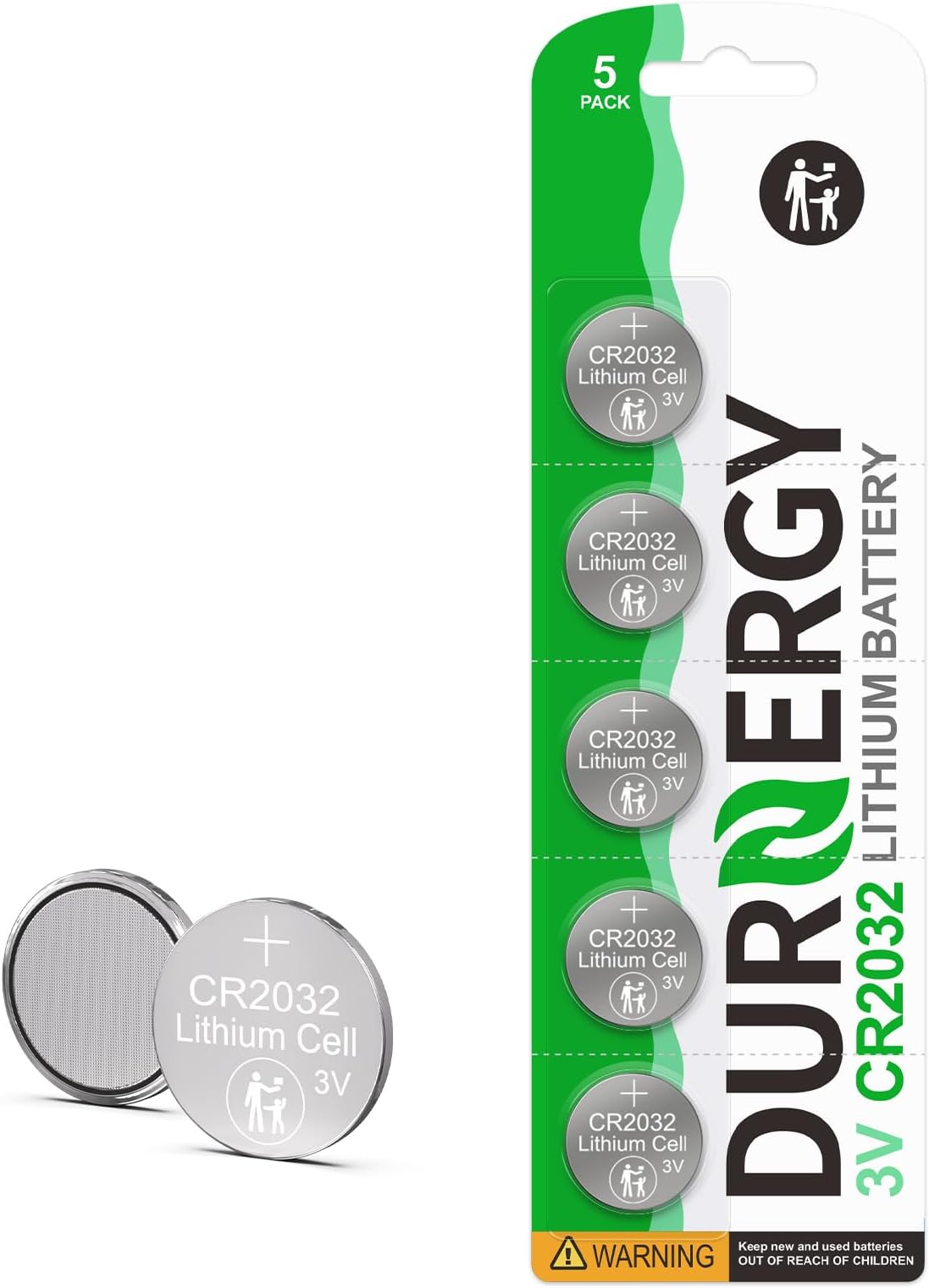 Amazon.com: POWEROWL High Capacity CR2032 Battery 12 Pack - CR2032 ...