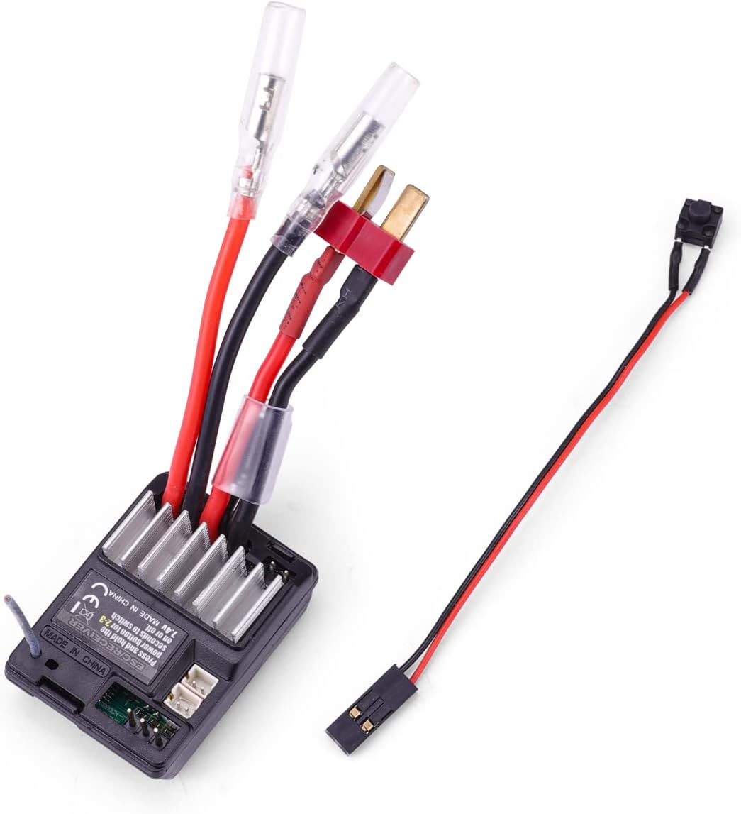 Amazon.com: HAIBOXING 1/12TH Scale RC Cars Spare Parts Waterproof ...