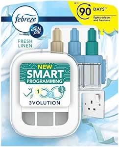 Febreze 3Volution Smart Programming Air Freshener Plug In Starter Kit ...