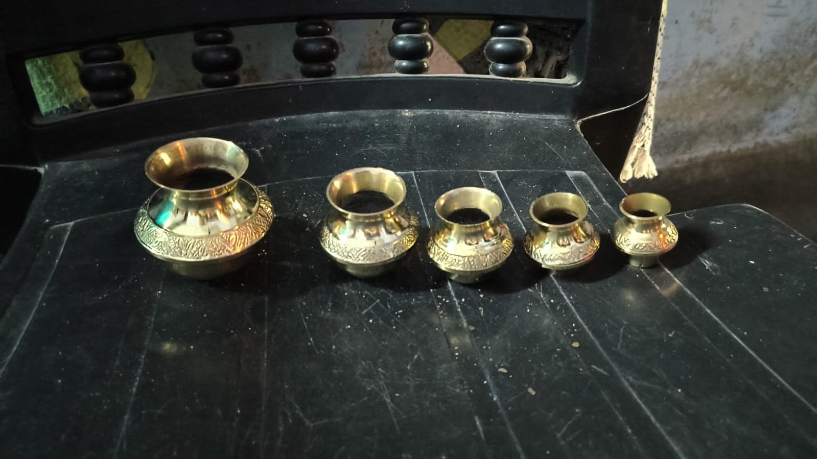 5CSHOP Quality Brass Kubera Kudam Set of 5|Gubera Panai Set|Matki Set ...