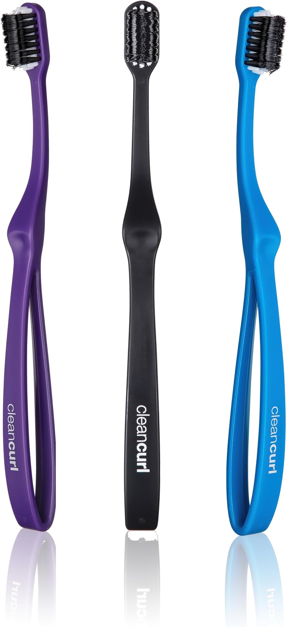 Amazon.com : edel+white CleanCurl 3D Toothbrush - 3-Sided Ideal for ...