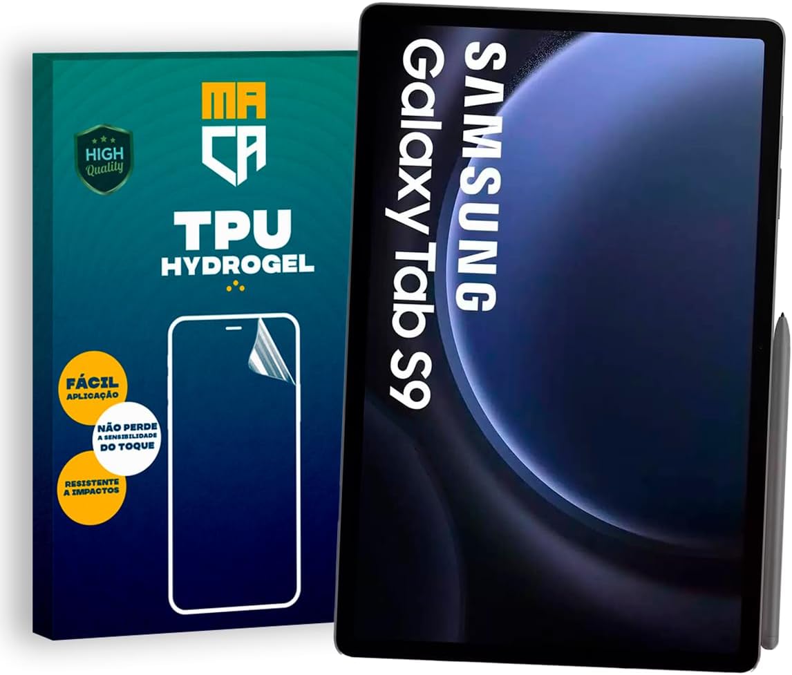 Película Para Samsung Galaxy Tab S9 FE ou S9 FE+ Paperlike Fosca ...