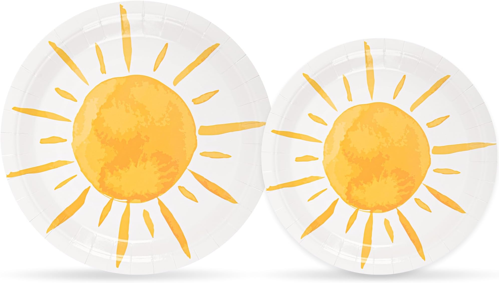 Amazon.com: 48 Pcs Boho Sun Party Plates First Trip Around The Sun ...