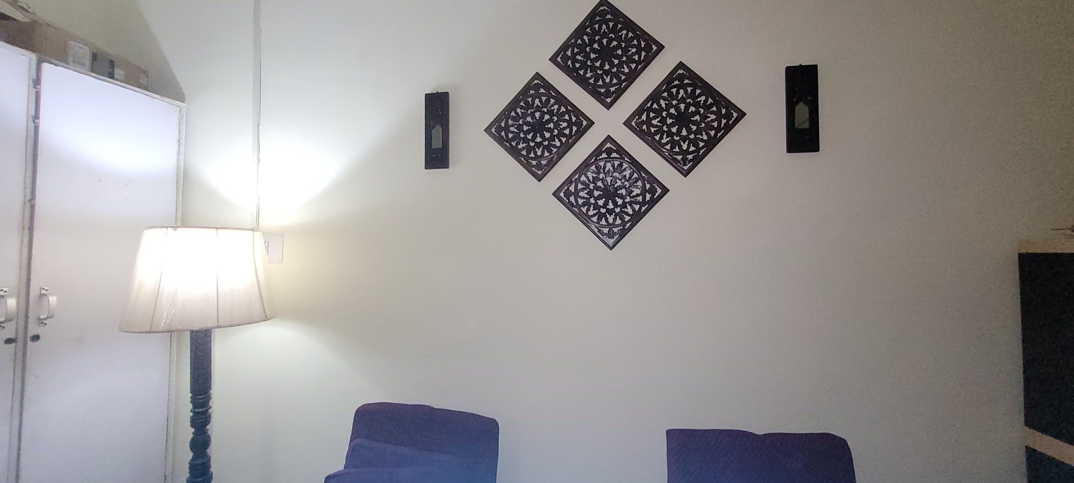 SPACE WOOD Wall Hanging Panel | Wooden Wall Decorative Frame for Living ...