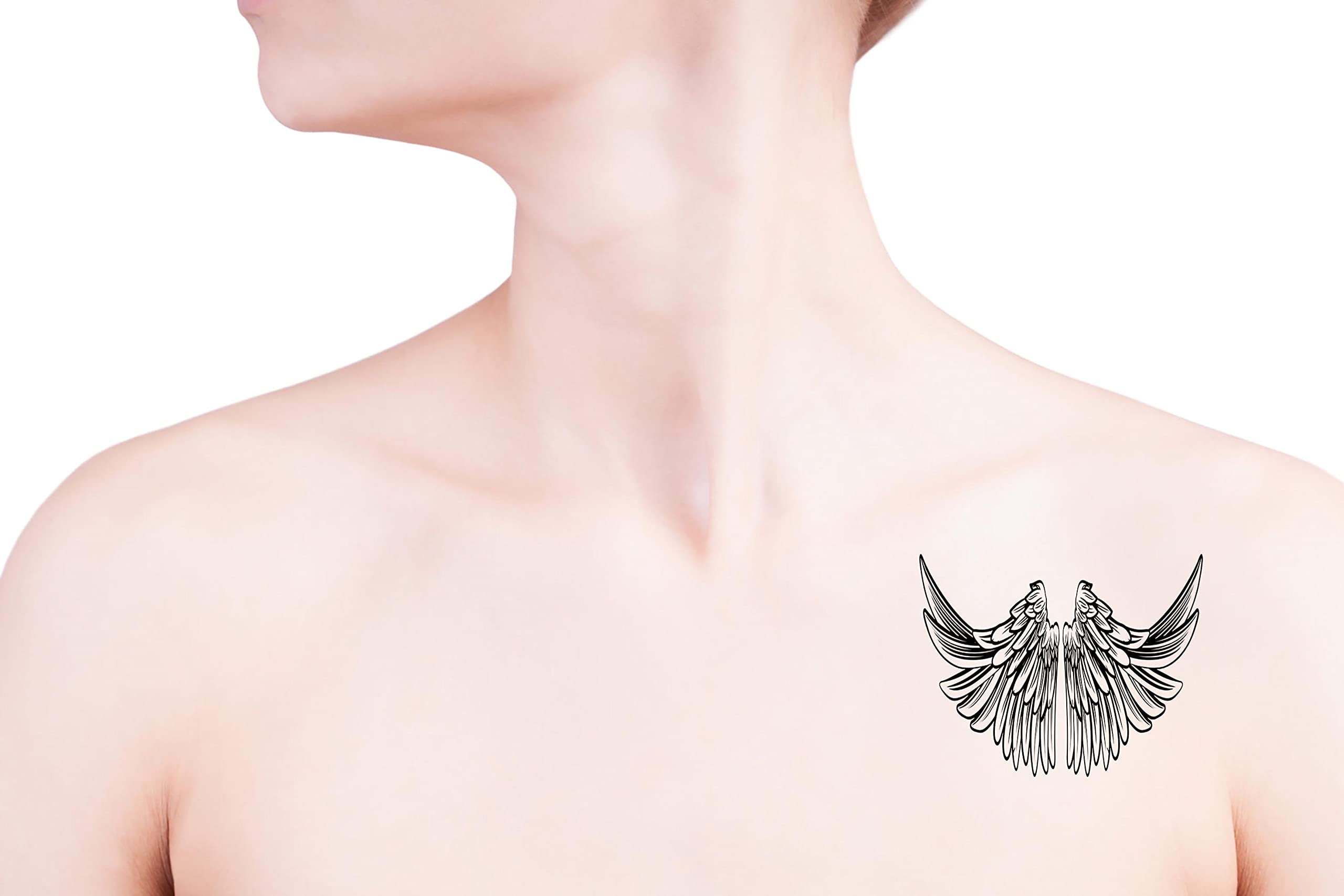 Eagle Wing Tattoo On Back