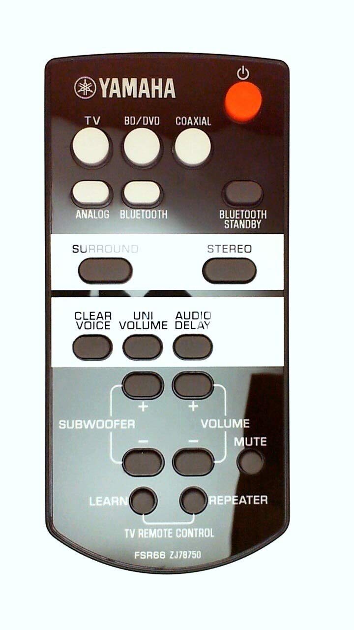 Buy YAMAHA OEM FSR66 HOME THEATER REMOTE CONTROL PN: ZJ787500 Or ...
