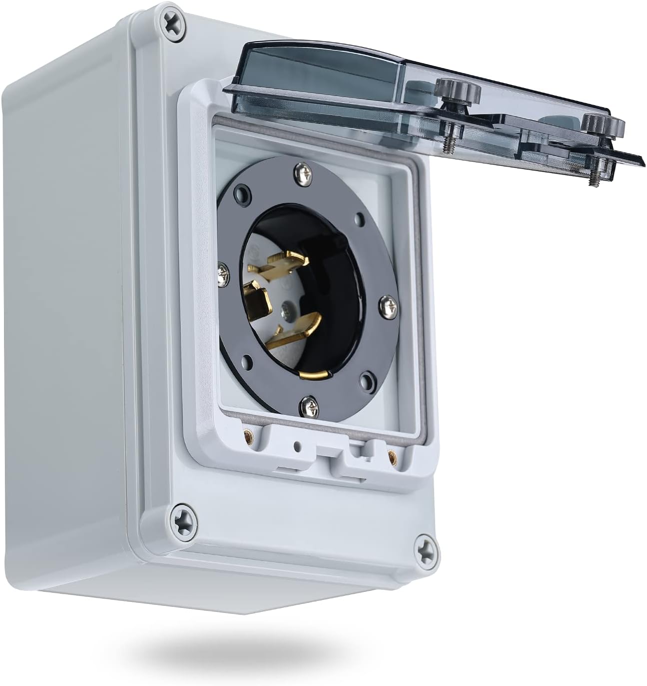 GFORIT 50 Amp Generator Power Inlet Box, NEMA SS 2-50P PB50 Generator ...