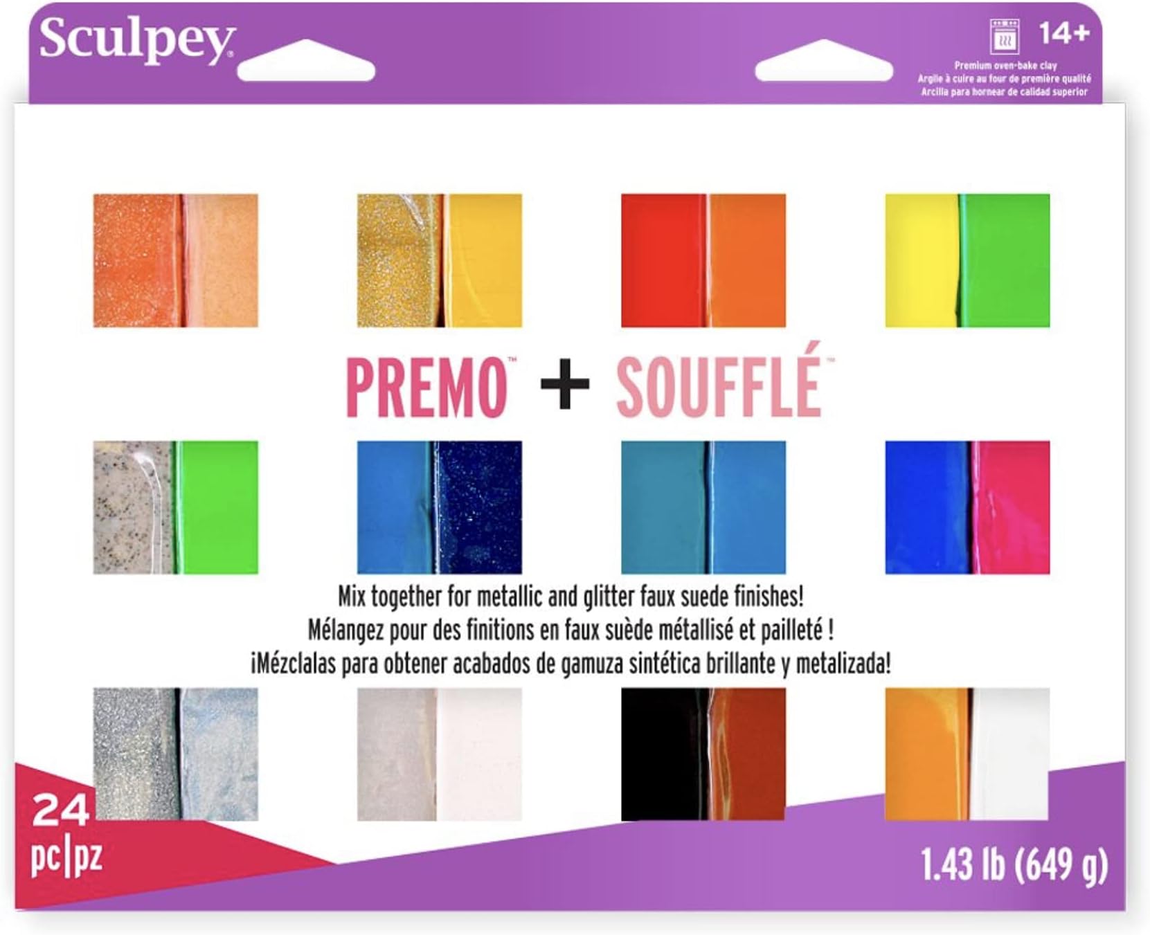 Amazon.com: Sculpey Premo Sculpey Polymer Clay 2 Ounces-White ...