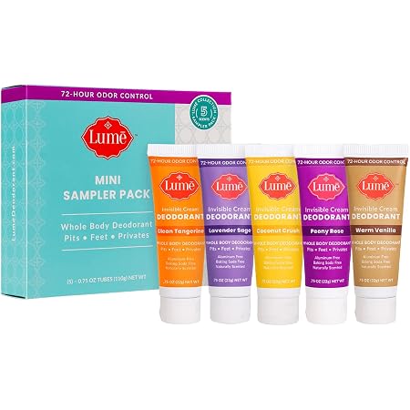 Amazon.com : Lume Deodorant Cream Tube - Underarms and Private Parts ...