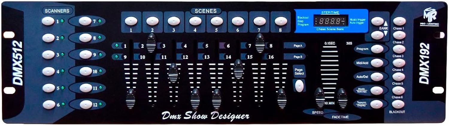 Controlador Dmx 192 Canales Dmx 512 : Amazon.com.mx: Instrumentos Musicales