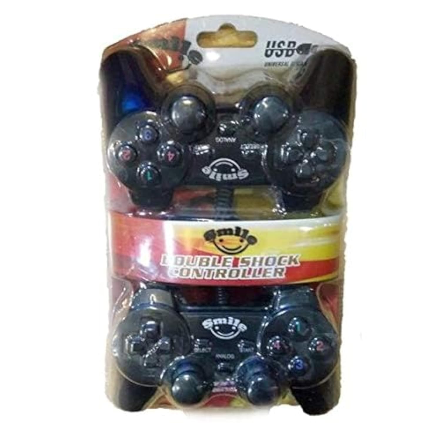 Twin Double Shock Gamepad USB Controller: Buy Online at Best Price in ...