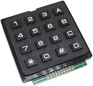 Amazon.com: Deeoee 4x4 Matrix Array 16 Keys 4 * 4 Switch Keypad ...