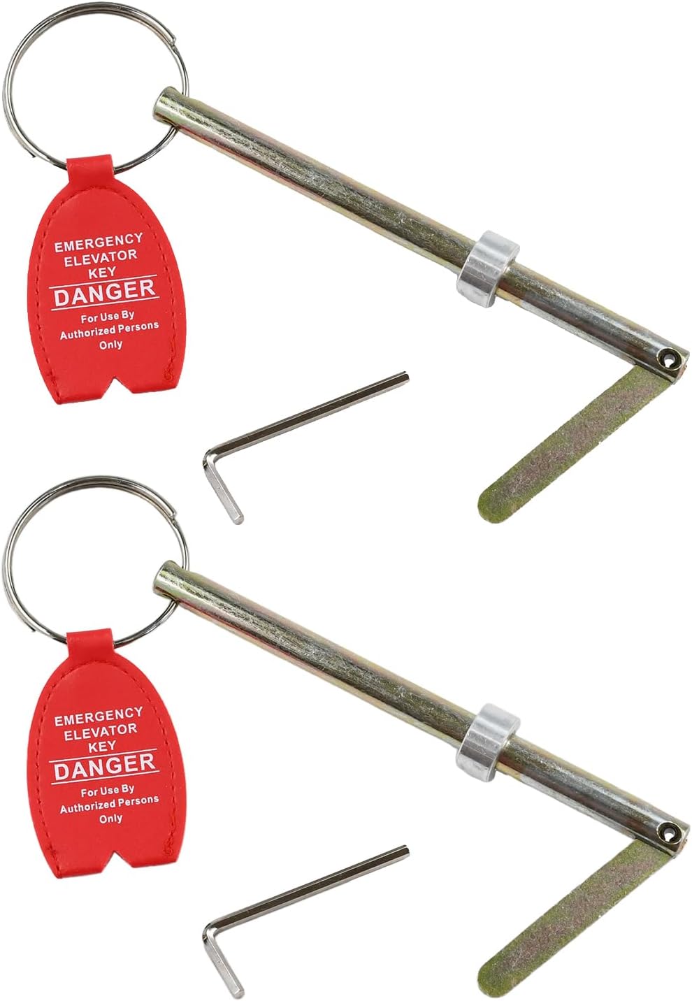 Zeenparts 2 PCS Elevator Key Emergency Elevator Door Key Compatible ...