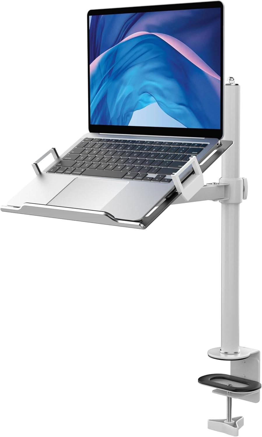 Amazon.com: CTA Digital Laptop Clamp Mount – Articulating Laptop Plate ...