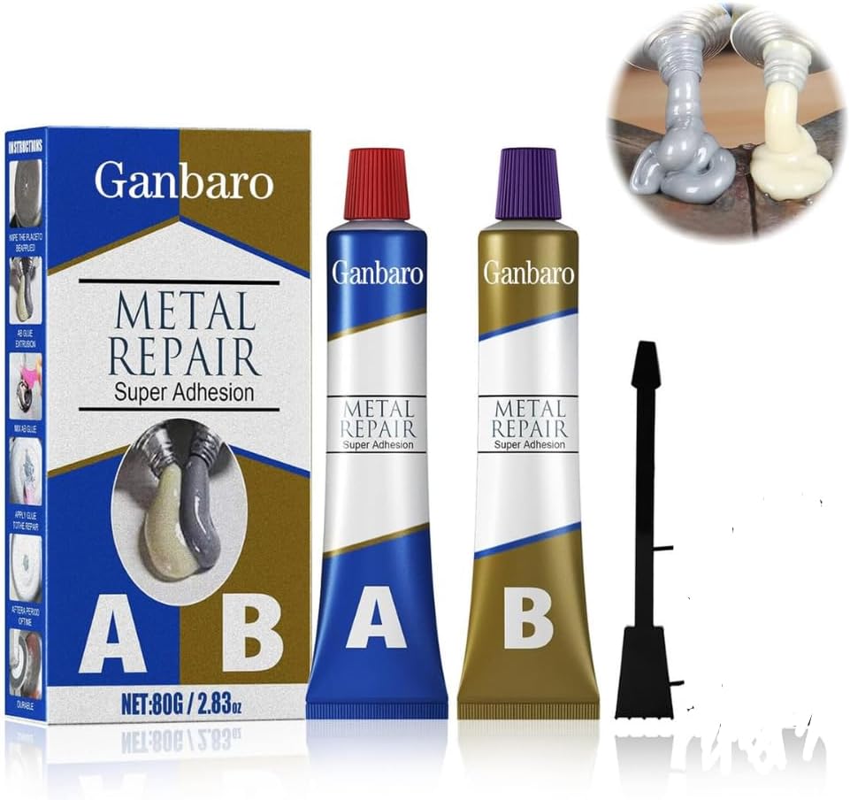Magic Metal Mending, Cold Weld Metal Repair Paste Adhesive Gel, Ab ...