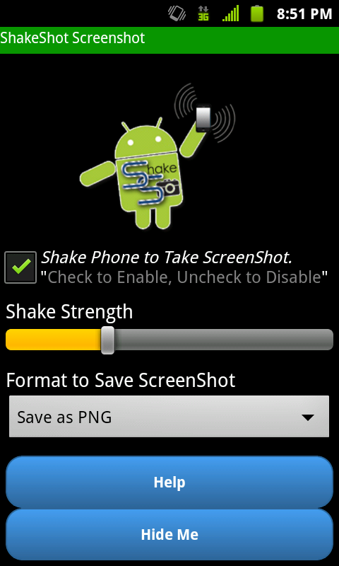 Screenshot No Root ShakeShot - App on Amazon Appstore