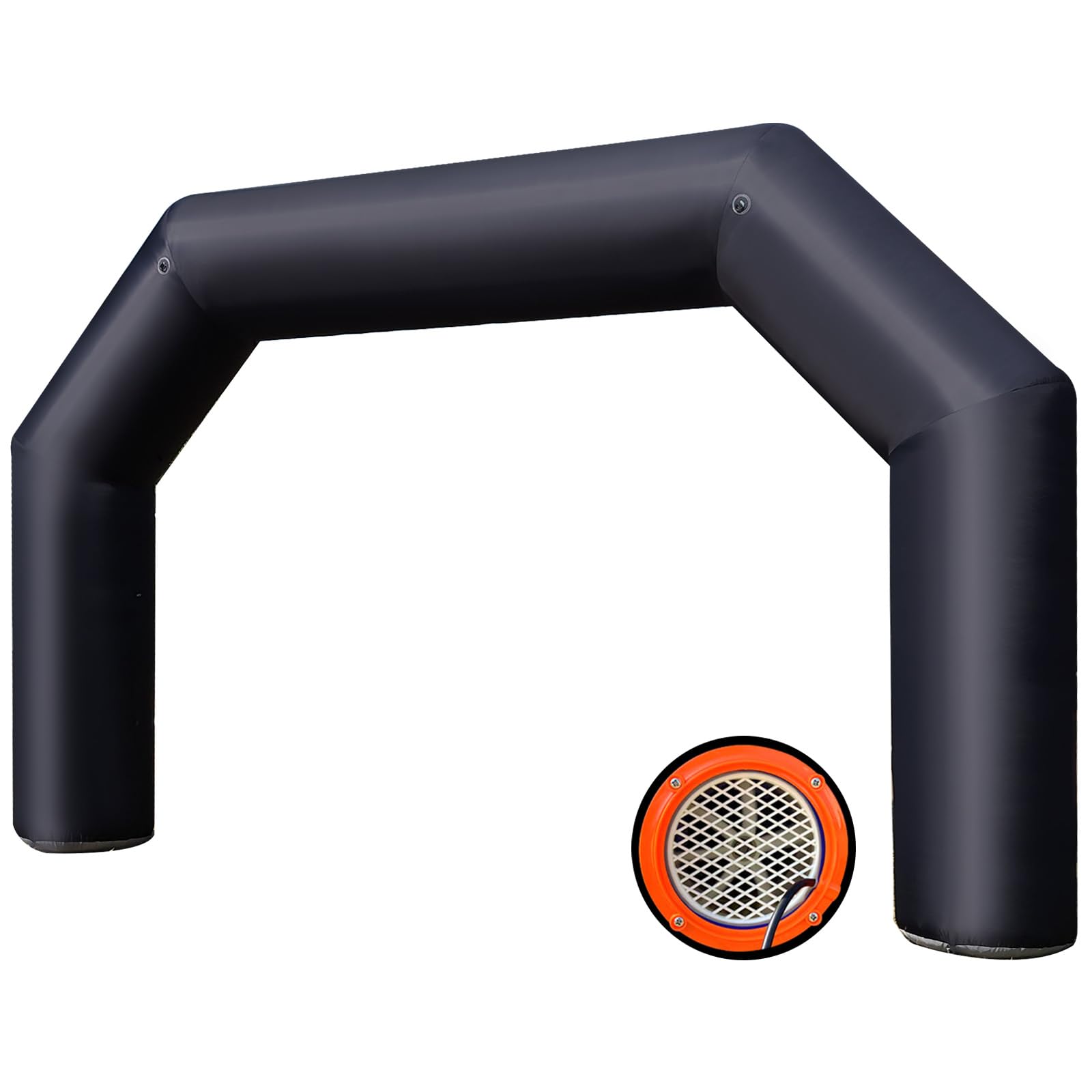 Amazon.com: OZIS Inflatable Arch Black 20ft, Inflatable Archway Built ...