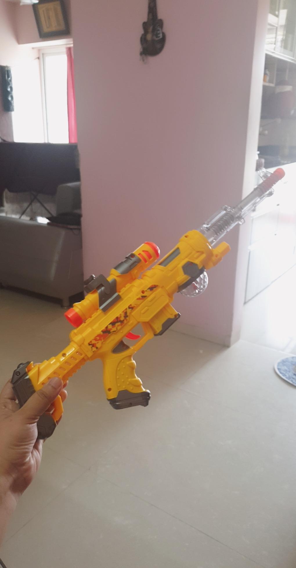 Toyshine Musical Phantom Toy Gun with 3D Lights and Sound (Multicolour ...