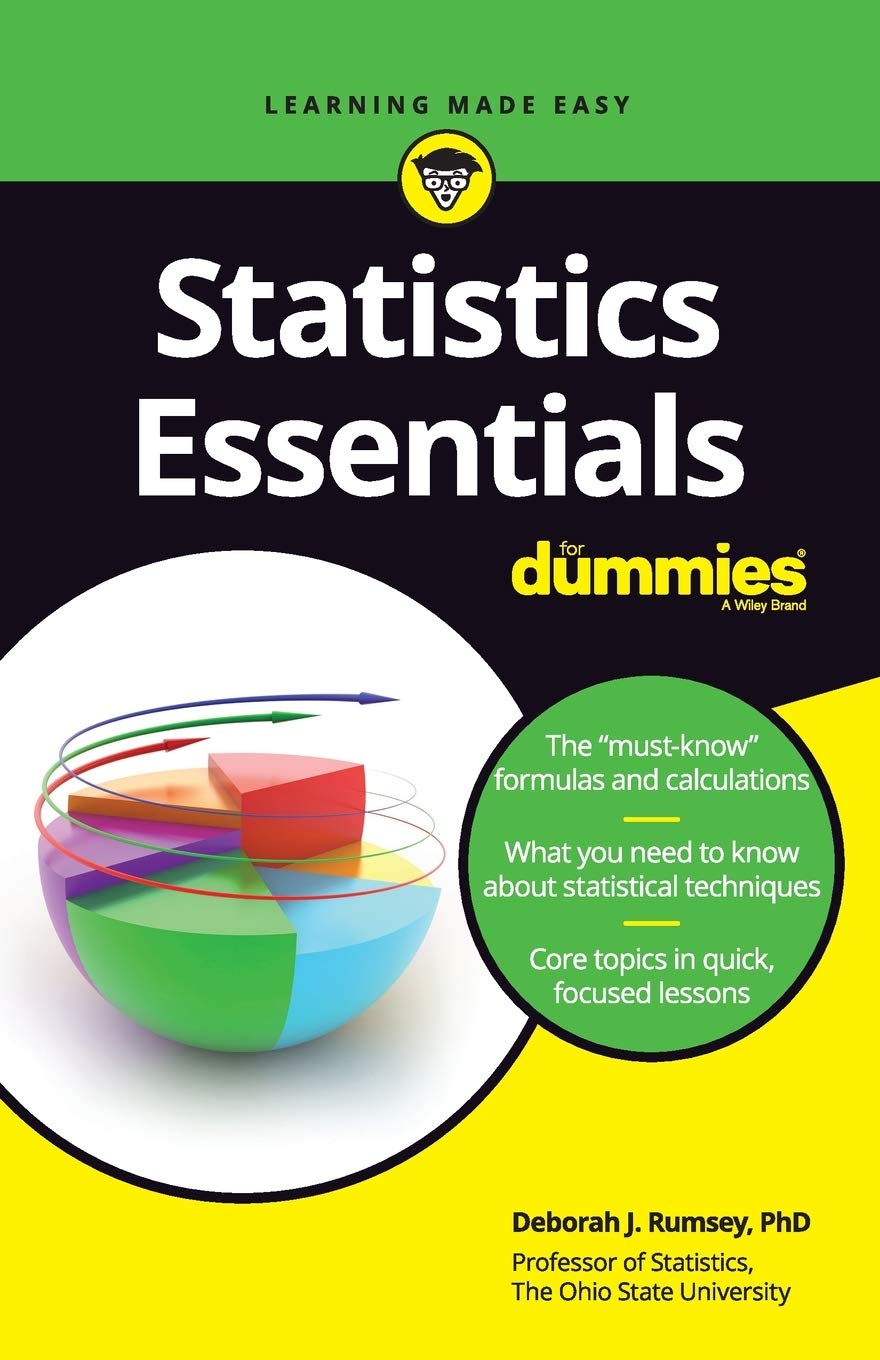 Amazon.com: Statistics Essentials For Dummies: 9781119590309: Rumsey ...