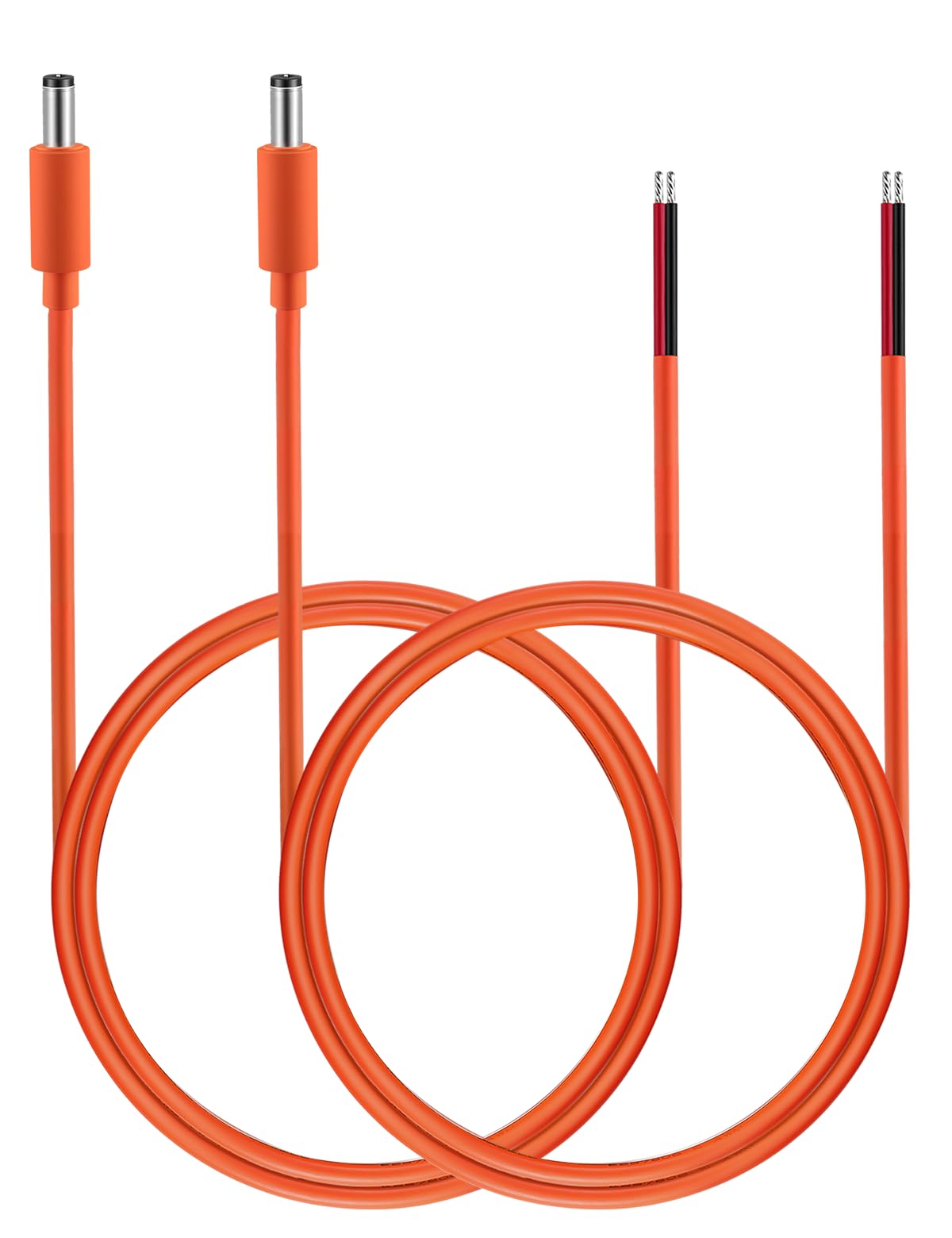 Amazon.com: Tonton 16AWG DC5521 Power Pigtails Cable, 1M 3.3FT, Pure ...