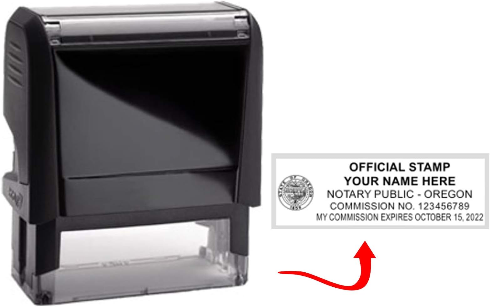 Amazon.com : Colorado Notary Stamp | Standard Self Inking Model, 2.3x0 ...