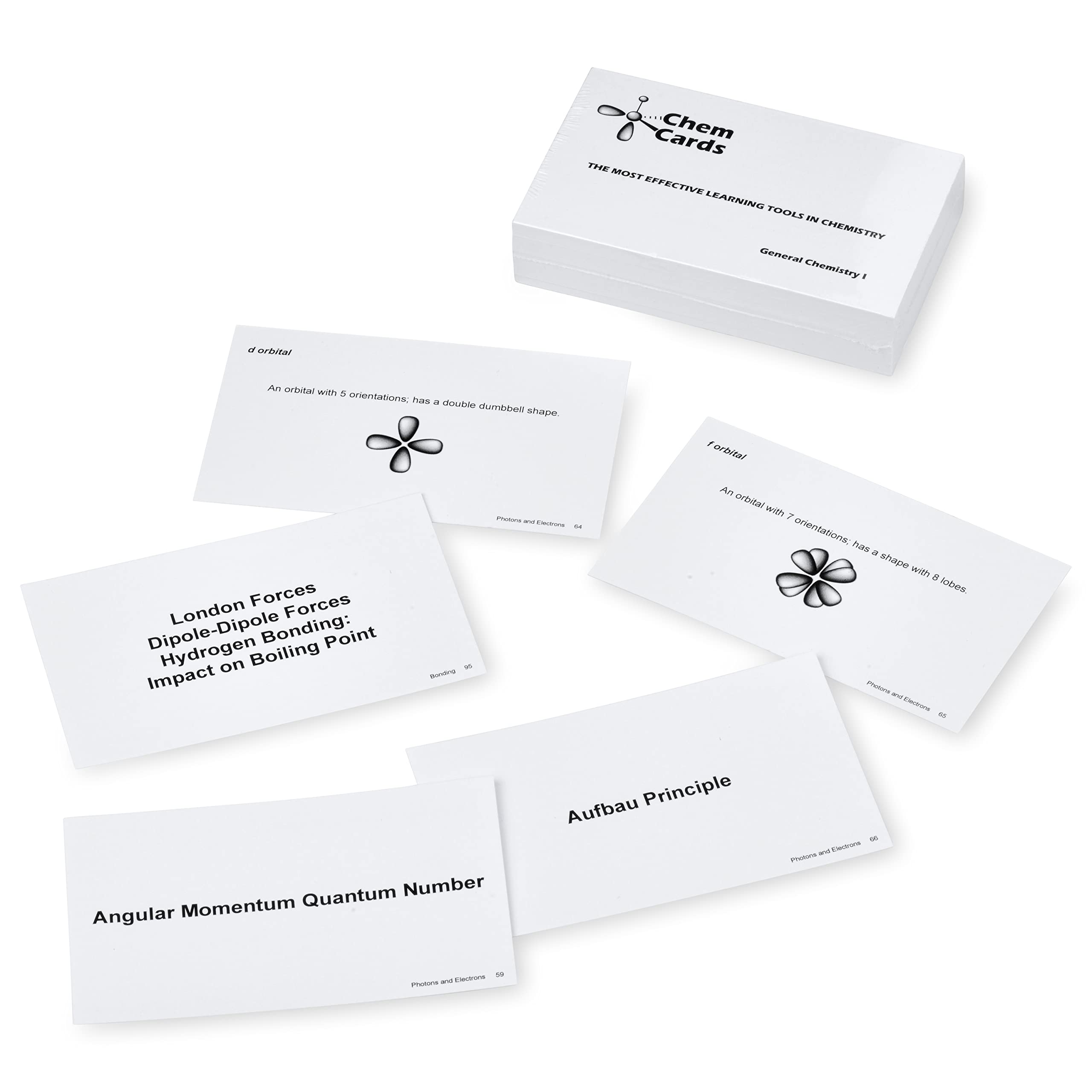 Snapklik.com : ChemCards: Flash Cards For General Chemistry