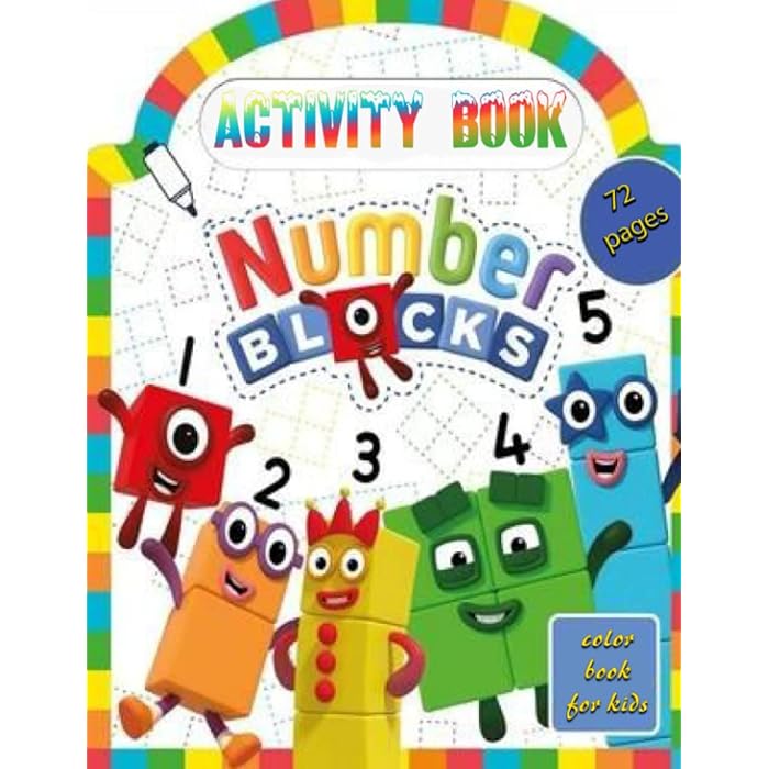 Buy numberblocks activity book: Numberblocks annual Addition & coloring ...