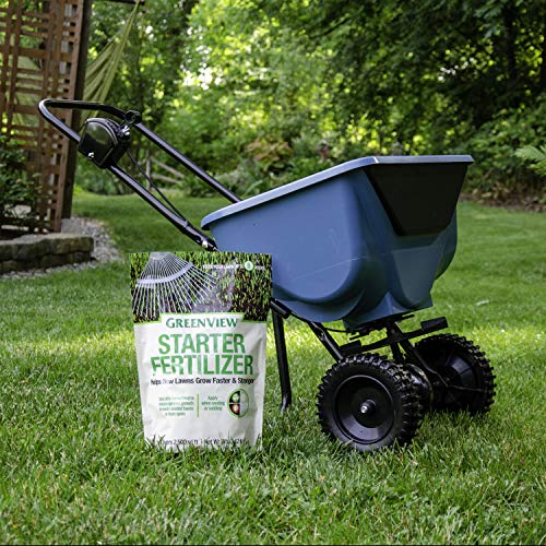 Greenview Spring or Fall Lawn Starter Fertilizer - 8 lb. Bag - Covers ...