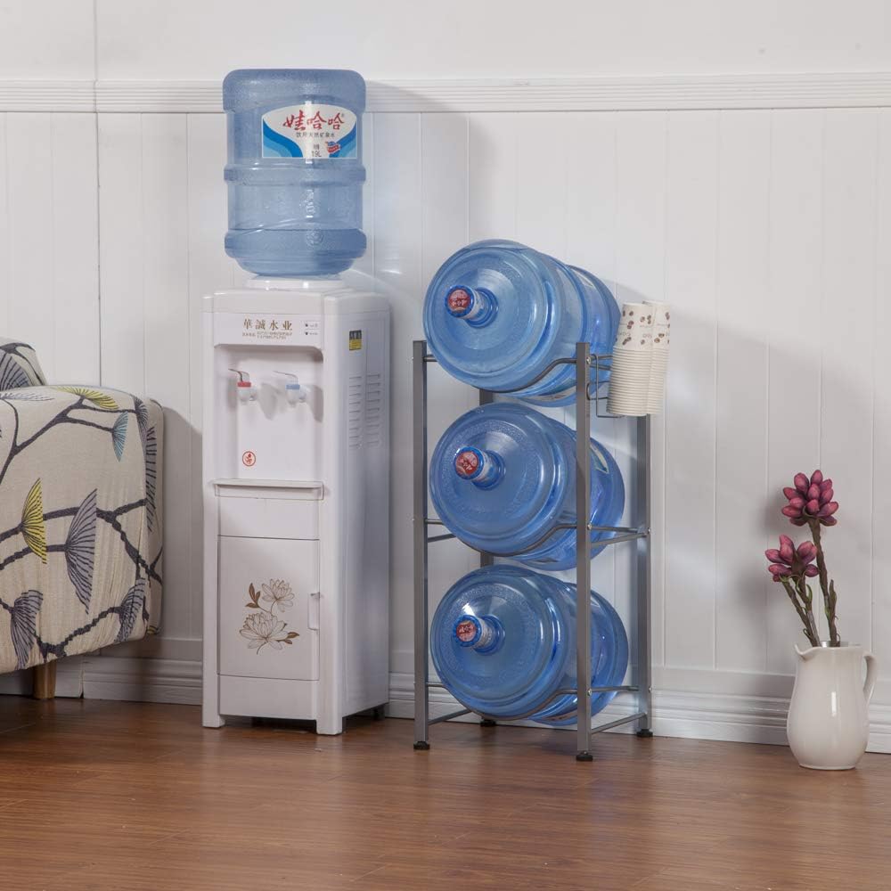 Amazon.com: 3-Tier Water Rack Stainless Steel Heavy Duty Water Cooler ...