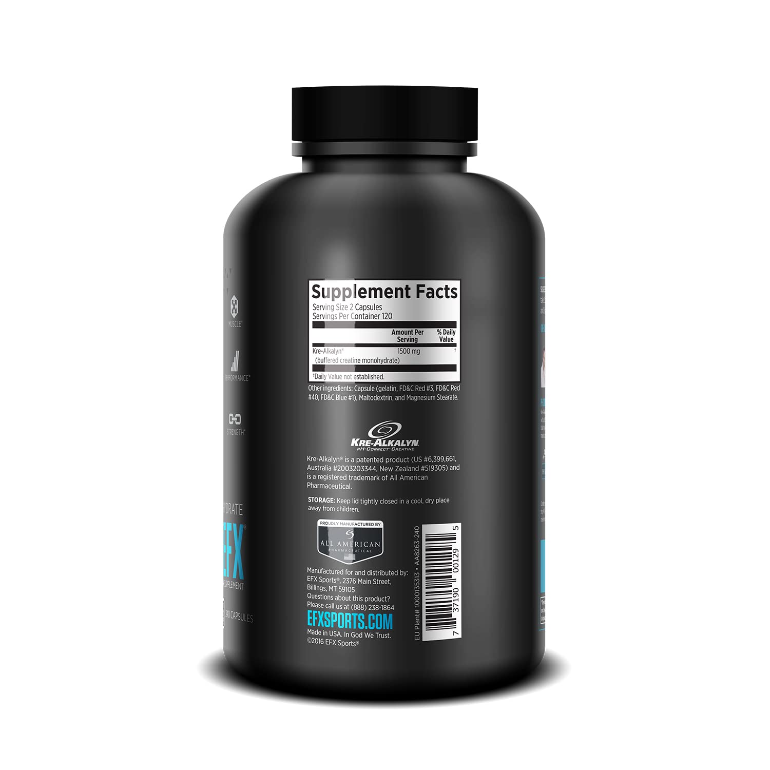Snapklik.com : EFX Sports Kre-Alkalyn EFX pH Correct Creatine ...