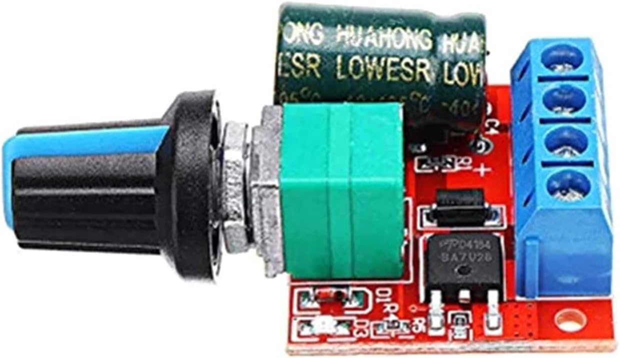 Buy DC Motor Speed Controller Module 5A PWM Max 90W DC 4.5V-35V Speed ...