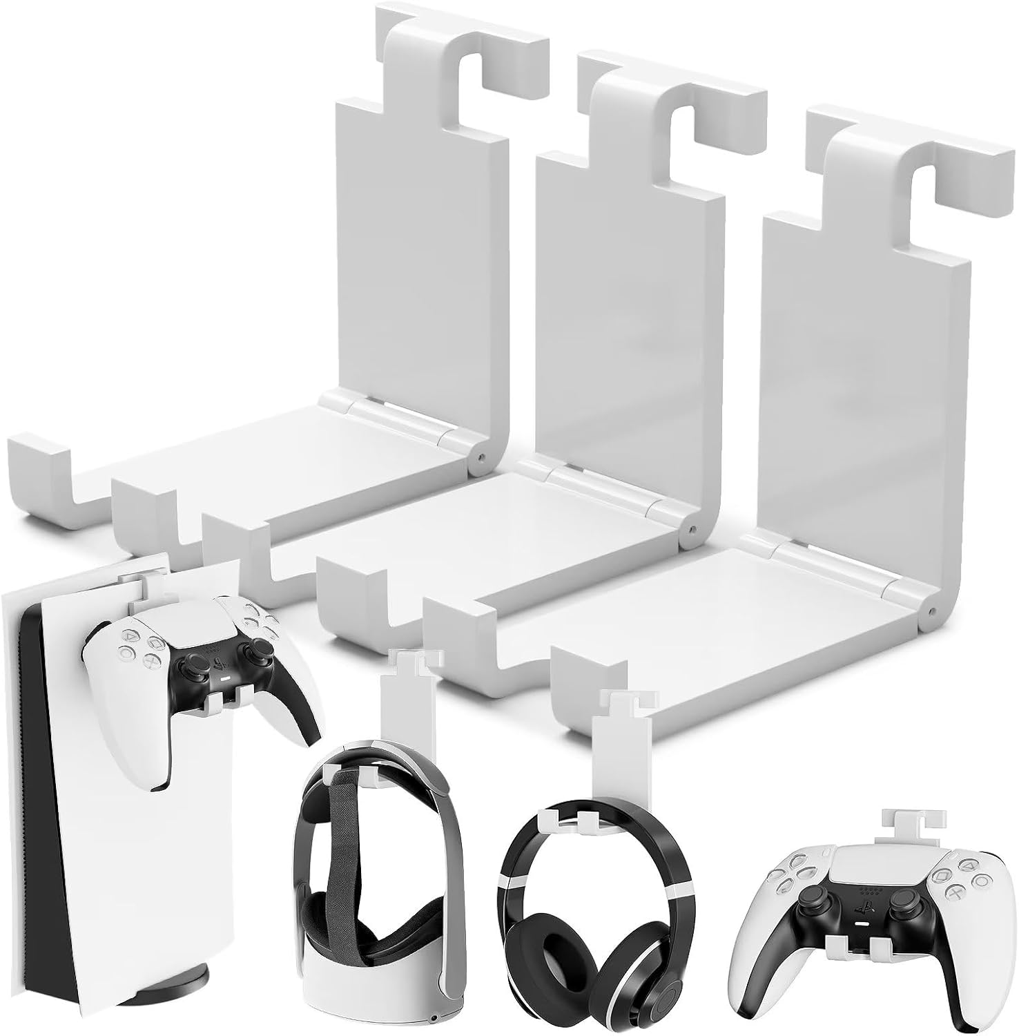 Amazon.com: Gepicest Headset Holder Stand for Console, Gaming Headset ...